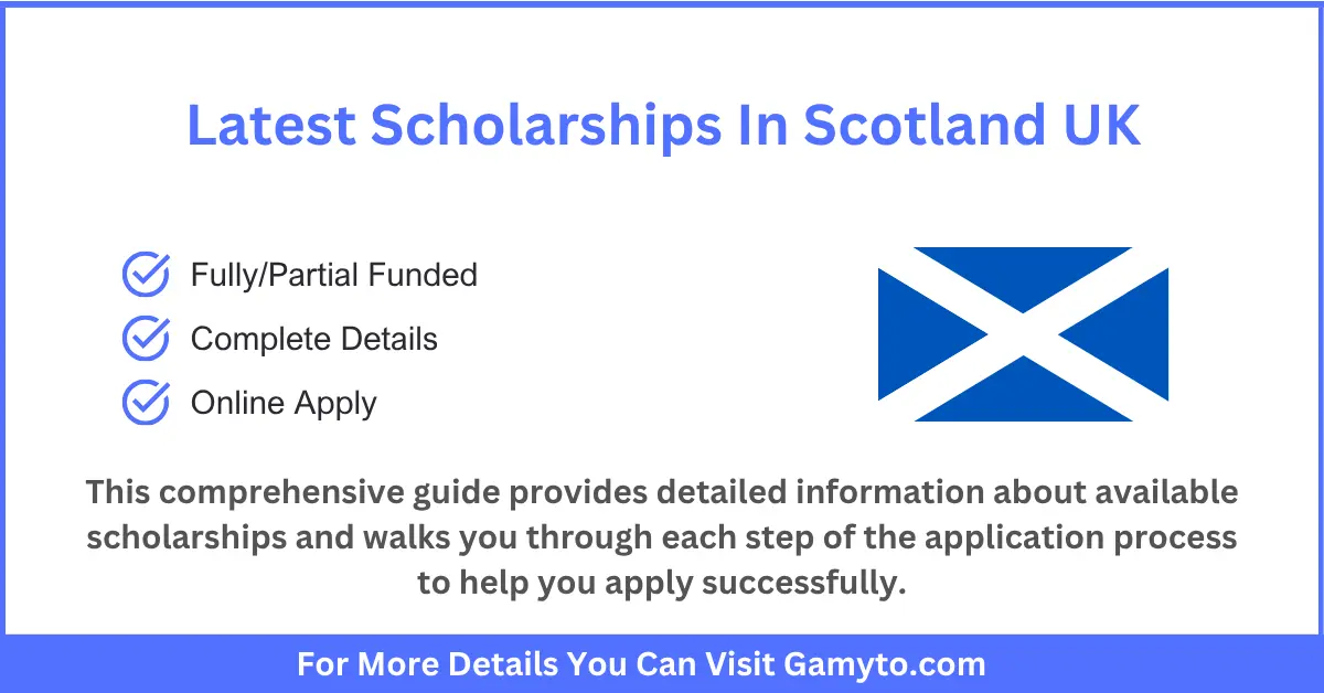 Scholarships In Scotland For International Students 2026